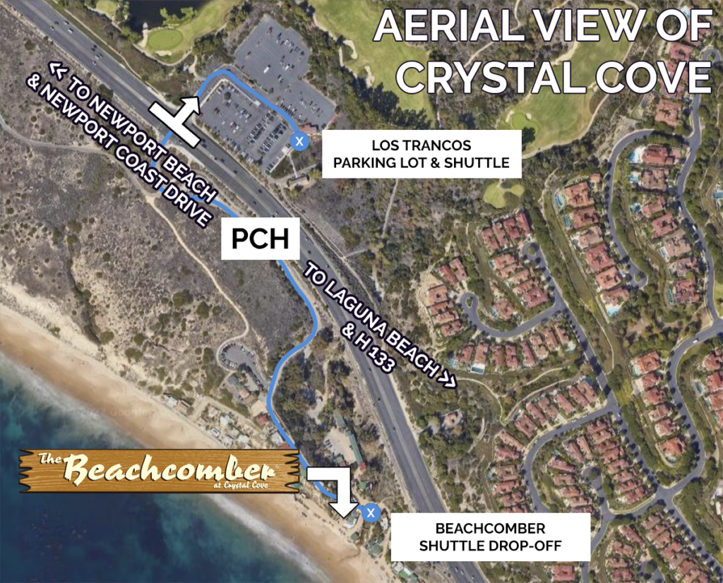 Directions | The Beachcomber at Crystal Cove